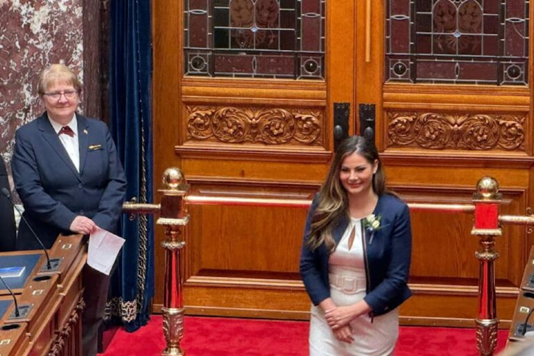Amelia Boultbee's Urgent Announcement at B.C. Legislature Today