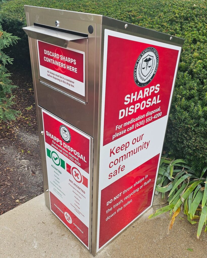 Kendall County Suspends Medical Sharps Drop Box Amid Safety Risks