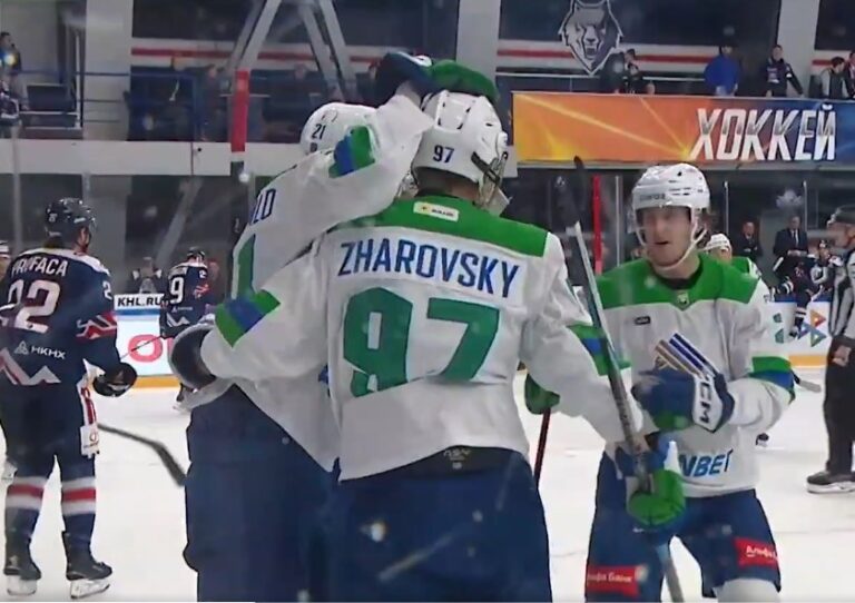 Alexander Zharovsky Dominates Ice with 5-0 Victory and Stellar Stats