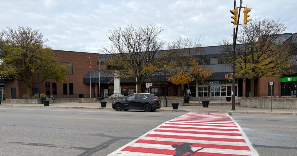 Tillsonburg Unveils New Remembrance Crosswalk to Honour Veterans