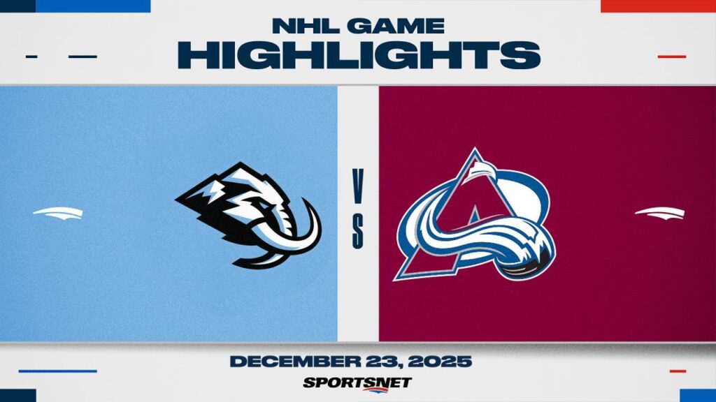 Colorado Avalanche Edge Out Utah Mammoth with 1-0 Victory